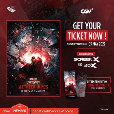 Begini Cara Mendapatkan Collectible Ticket Doctor Strange In The ...
